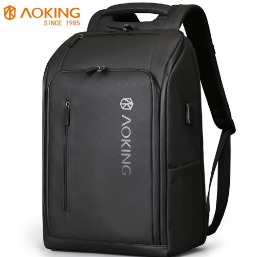 AOKING Dual Laptop Expandable Backpack USB Waterproof Anti theft ...